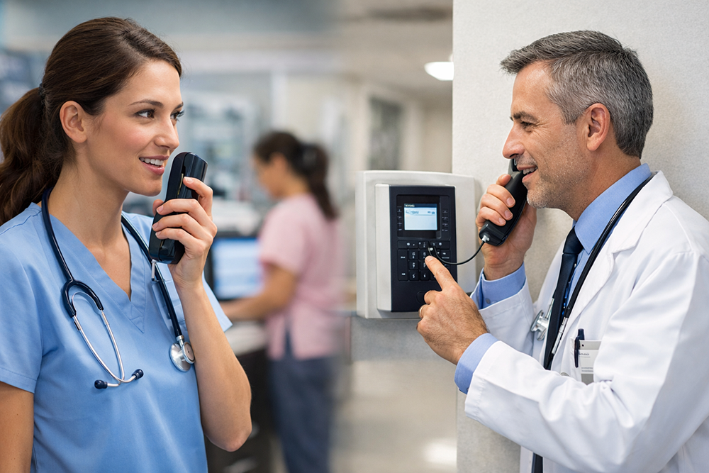 Aprimorando a comunicação hospitalar com sistemas de intercomunicação VoIP